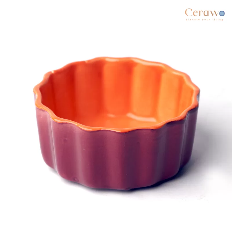 Ceramic Ramekin Bowl – Great for Baking and Serving Desserts I 370ml ...